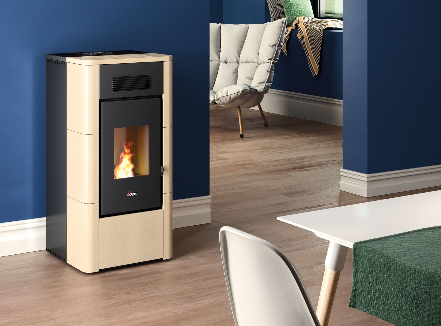 Stufe a pellet idro - Cadel